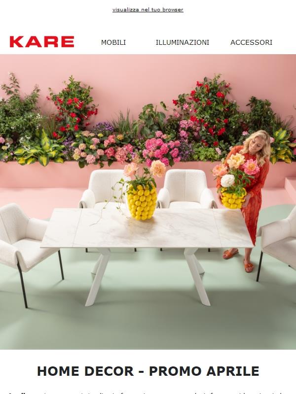 KARE: HOME DECOR - PROMO APRILE ☀️ | Jekoo