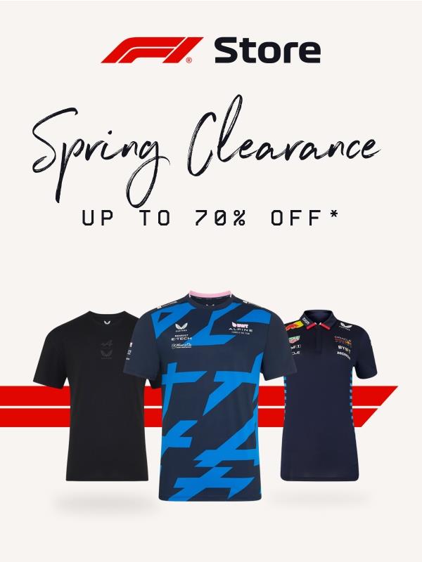 F1 Store: Race to the sale: F1® Store offers inside | Jekoo