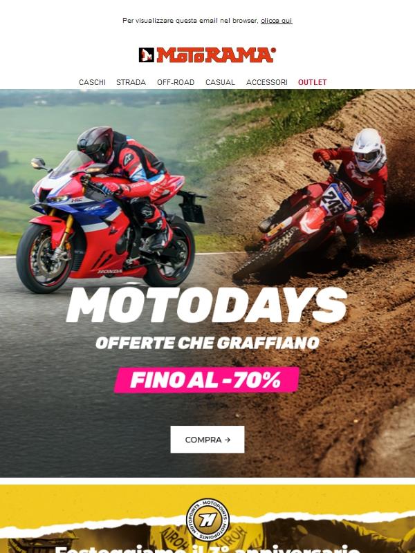 Motorama: I MOTODAYS arrivano da Motocard! | Jekoo