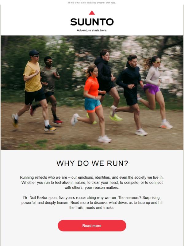 Suunto: Why do we run? | Jekoo