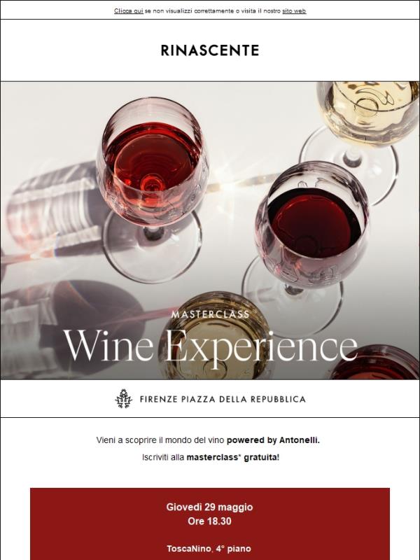 INVITO | Rinascente Wine Experience | Jekoo
