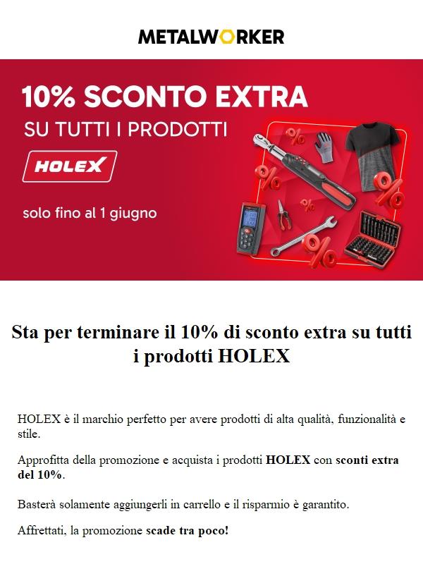 Metalworker: Vieni e scopri gli sconti HOLEX 朗 | Jekoo