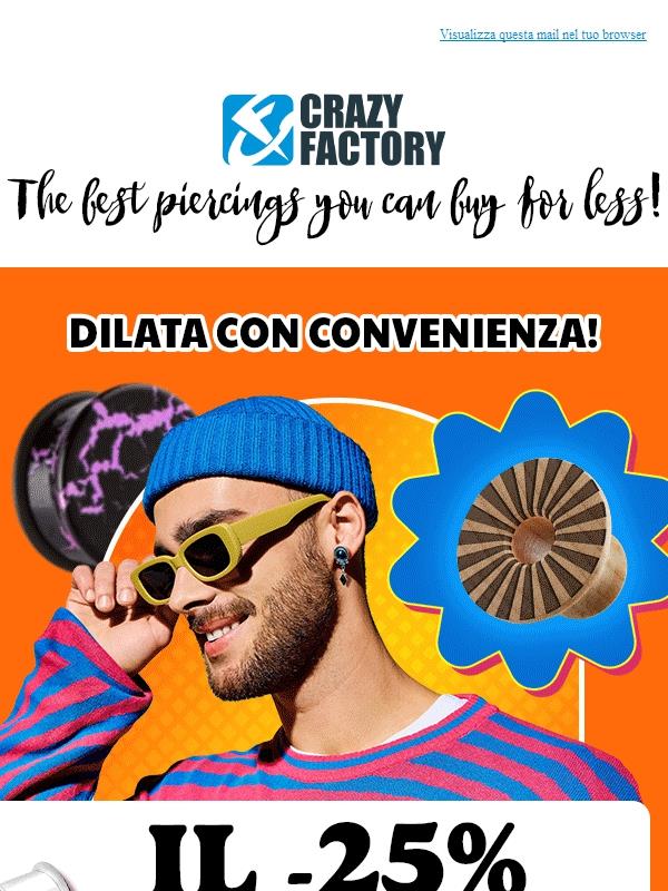 Crazy Factory: l´offerta FOLLE sui tunnel e plug comincia ora -– 25% ...
