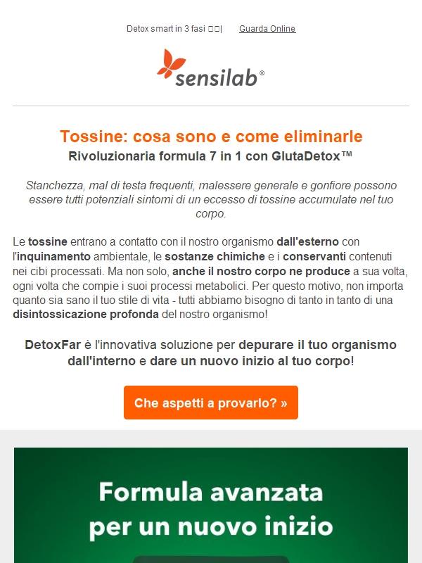 Sensilab: Le tossine appesantiscono il tuo corpo勞 | Jekoo