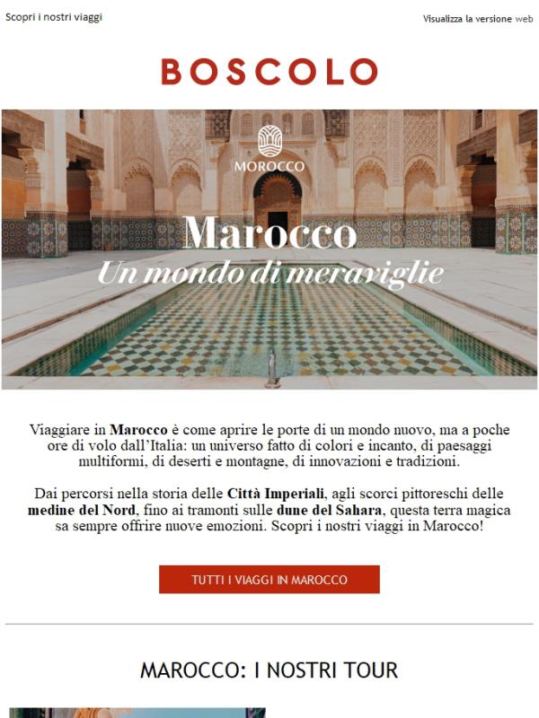 Boscolo Viaggi: Marocco: un mondo di meraviglie | Jekoo
